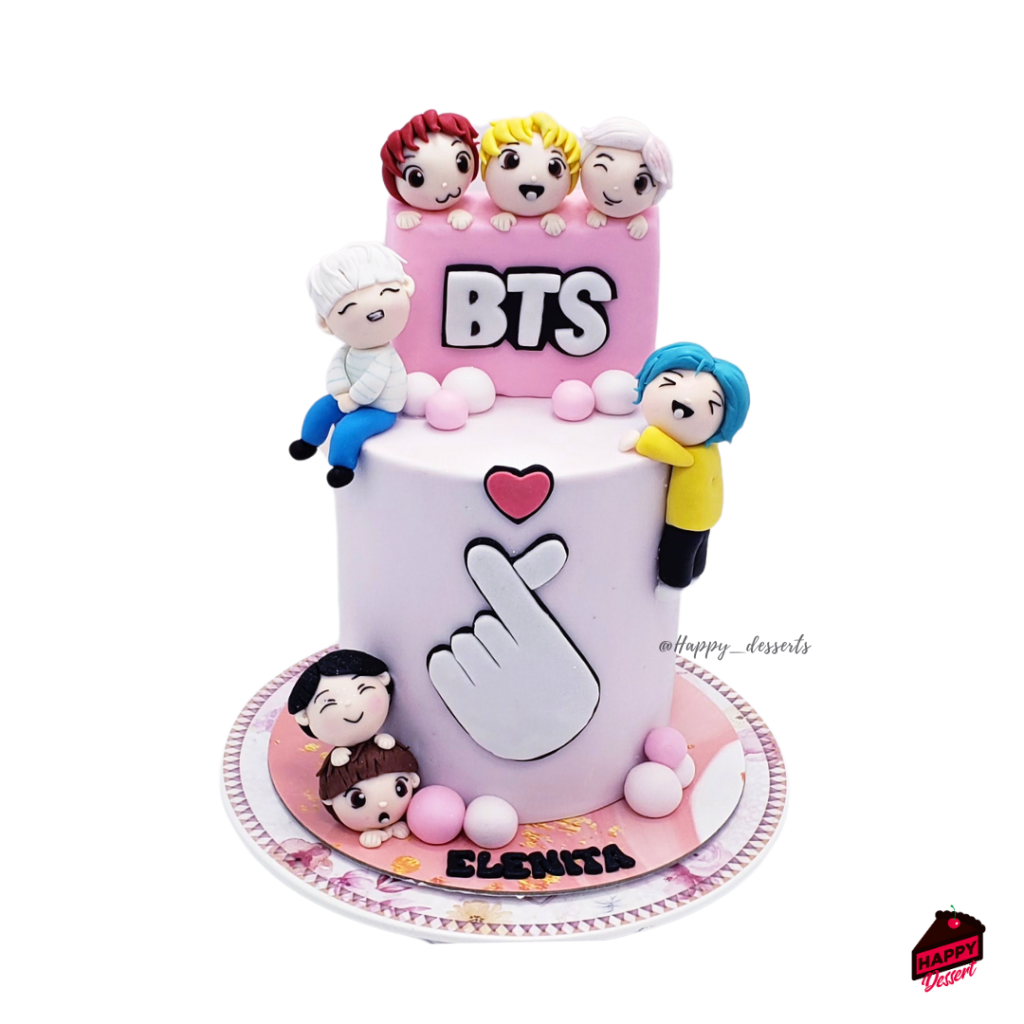 Pastel BTS - HAPPY DESSERT