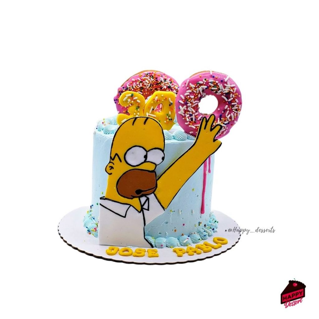 Pastel Homero - HAPPY DESSERT