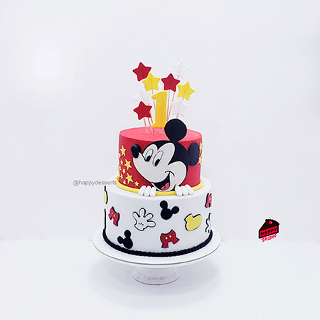 Pastel Mickey Mouse - HAPPY DESSERT