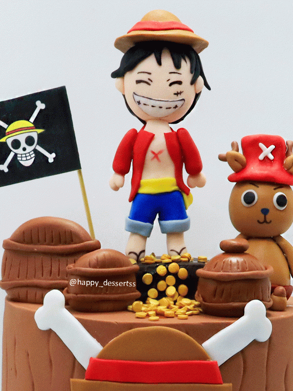 Pastel de One Piece - Sayuri - HAPPY DESSERT Pastel de One Piece - Sayuri