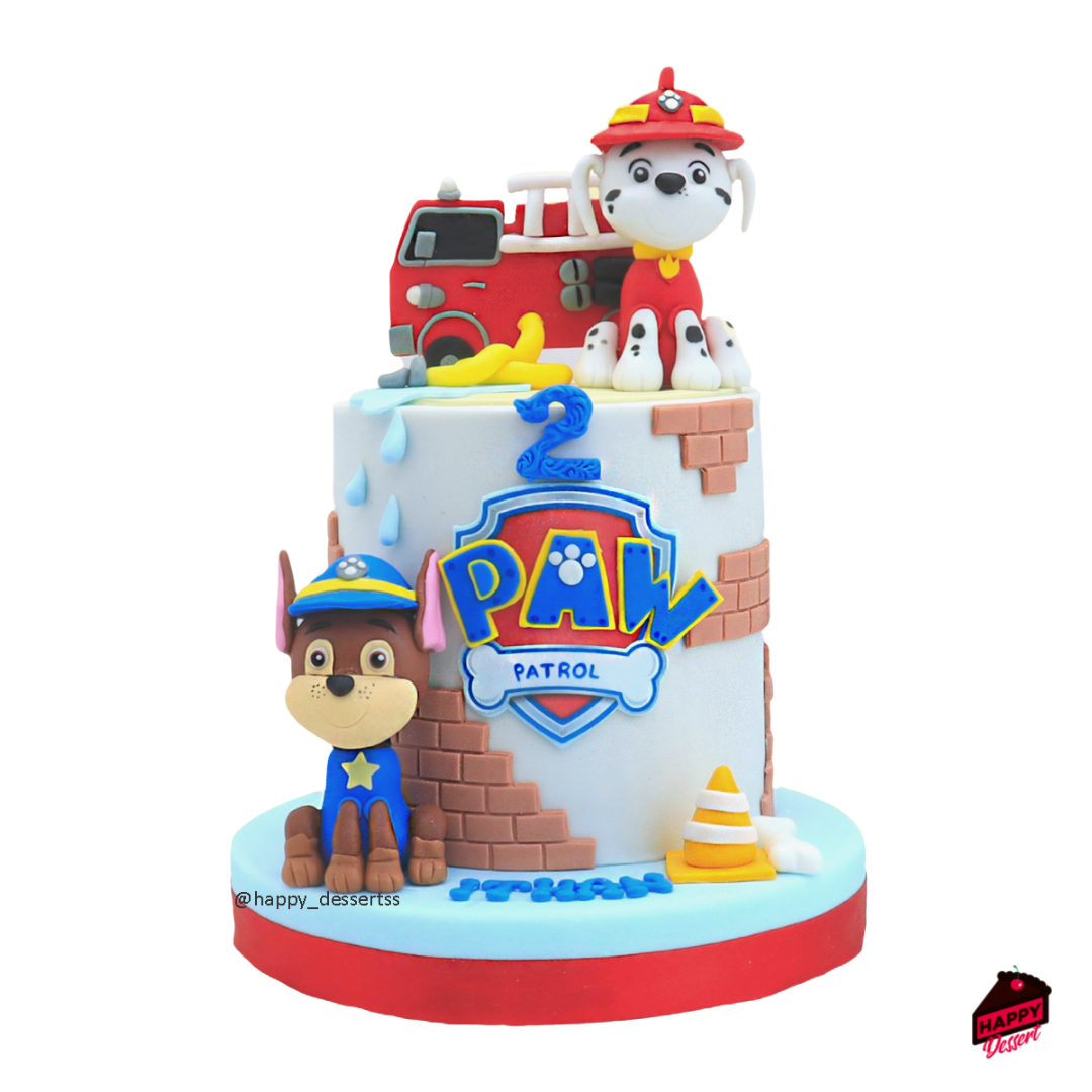 Pastel de Paw Patrol - HAPPY DESSERT Pastel de Paw Patrol
