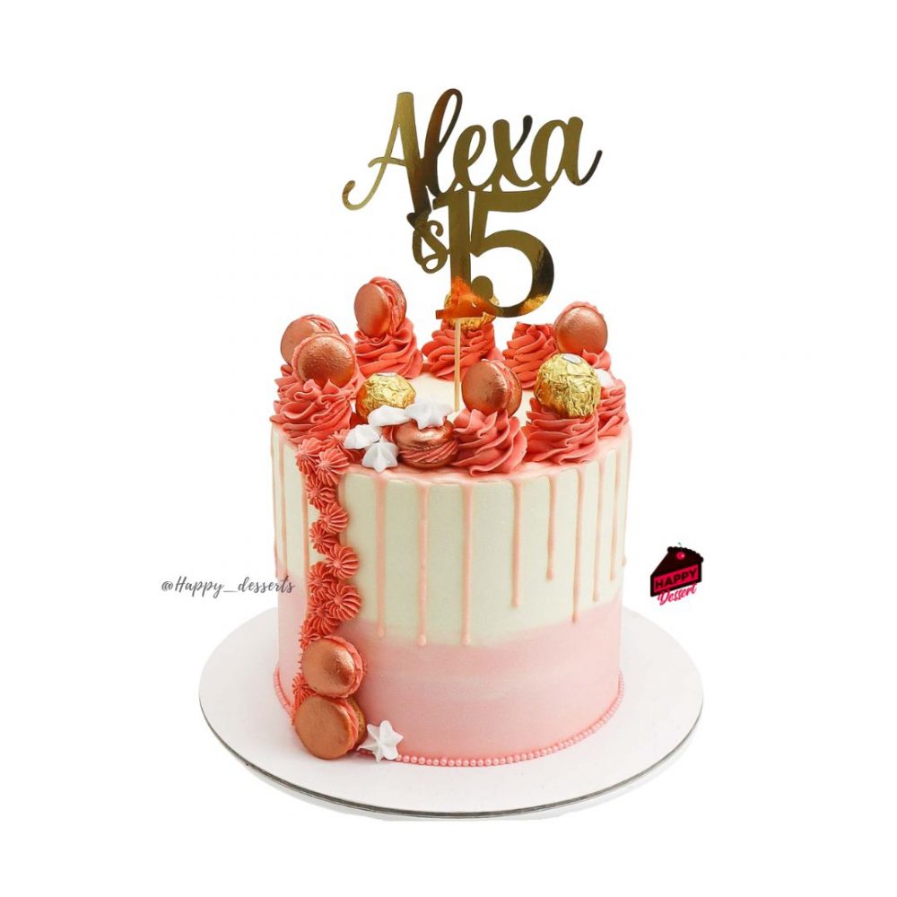 Pastel Alexa - HAPPY DESSERT Pastel Alexa