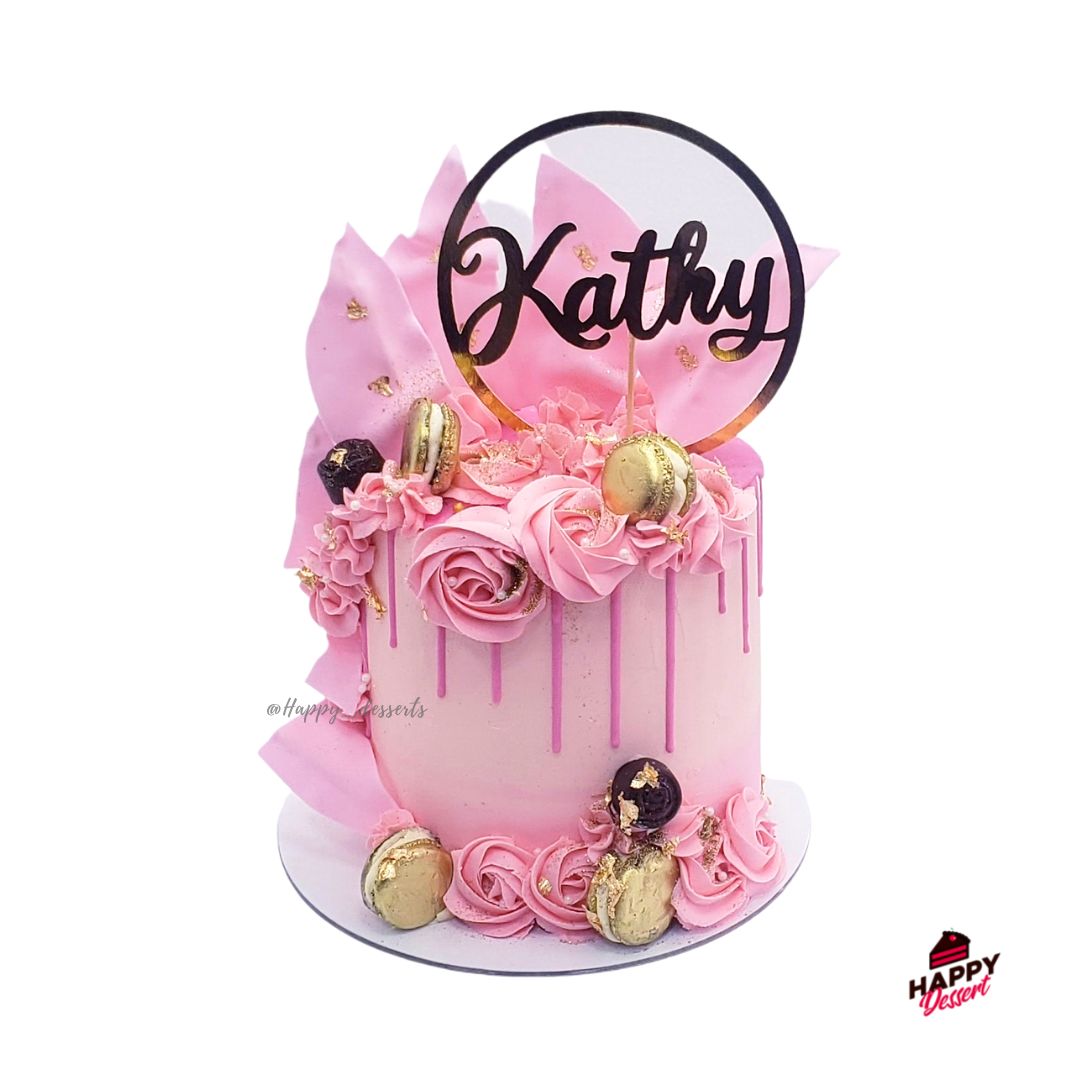 Pastel Rosa - Kathy - HAPPY DESSERT Pastel Rosa - Kathy