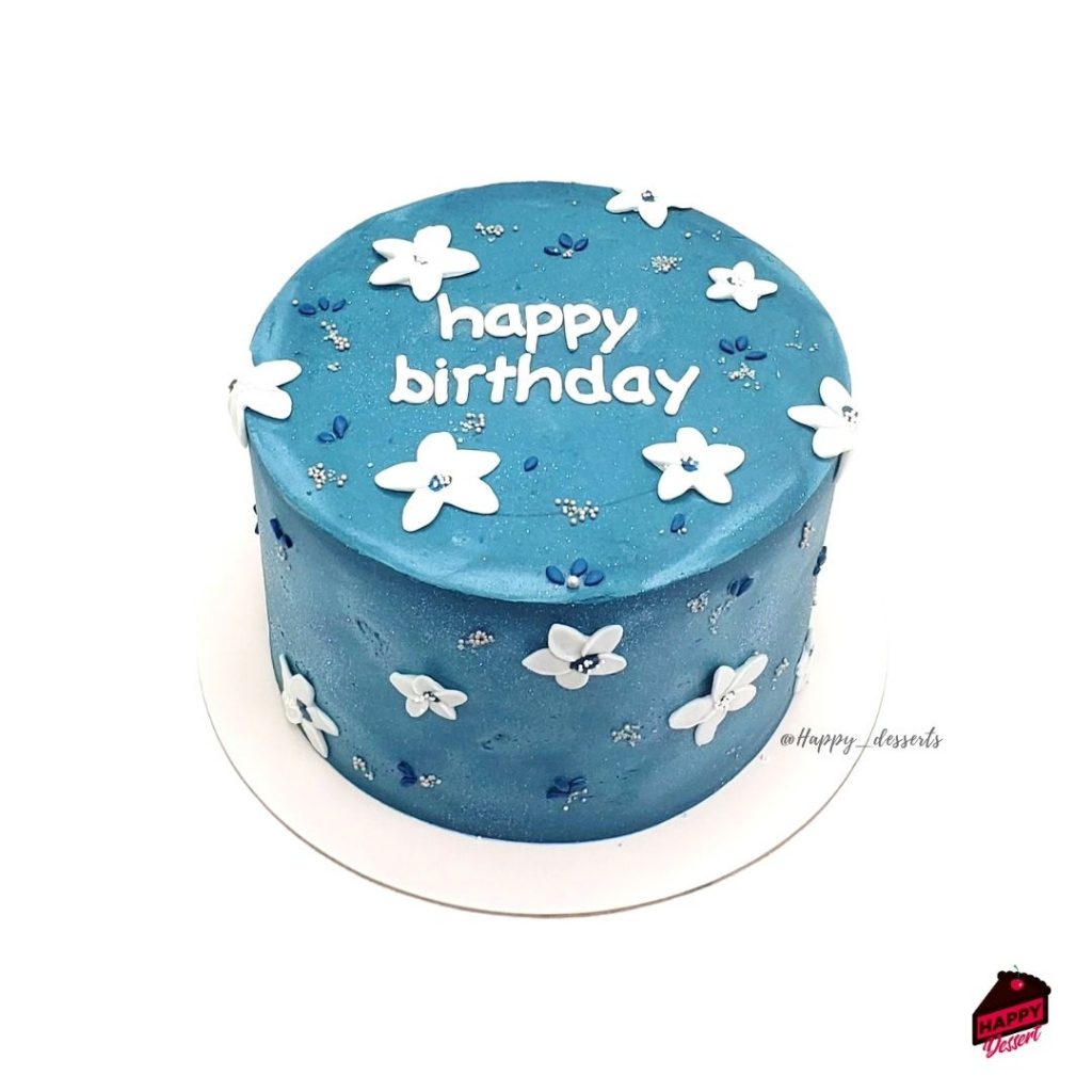Pastel Happy Birthday - Celeste - HAPPY DESSERT Pastel Happy Birthday ...