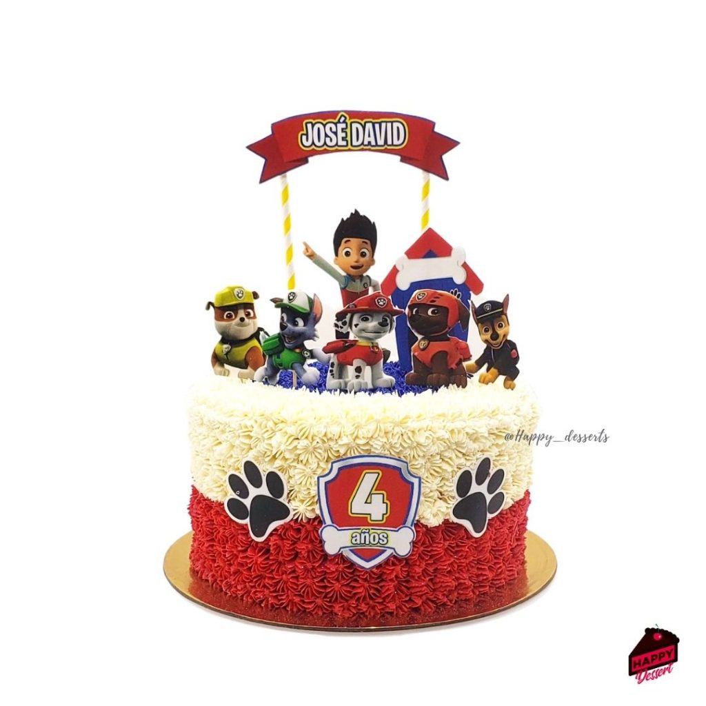 Pastel Paw Patrol - Buttercream - HAPPY DESSERT