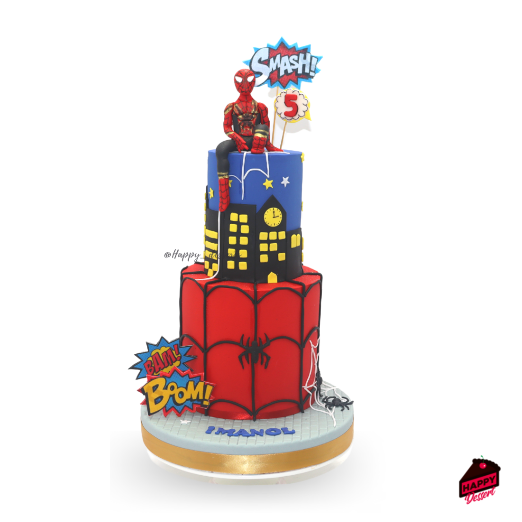 Pastel Spiderman - HAPPY DESSERT
