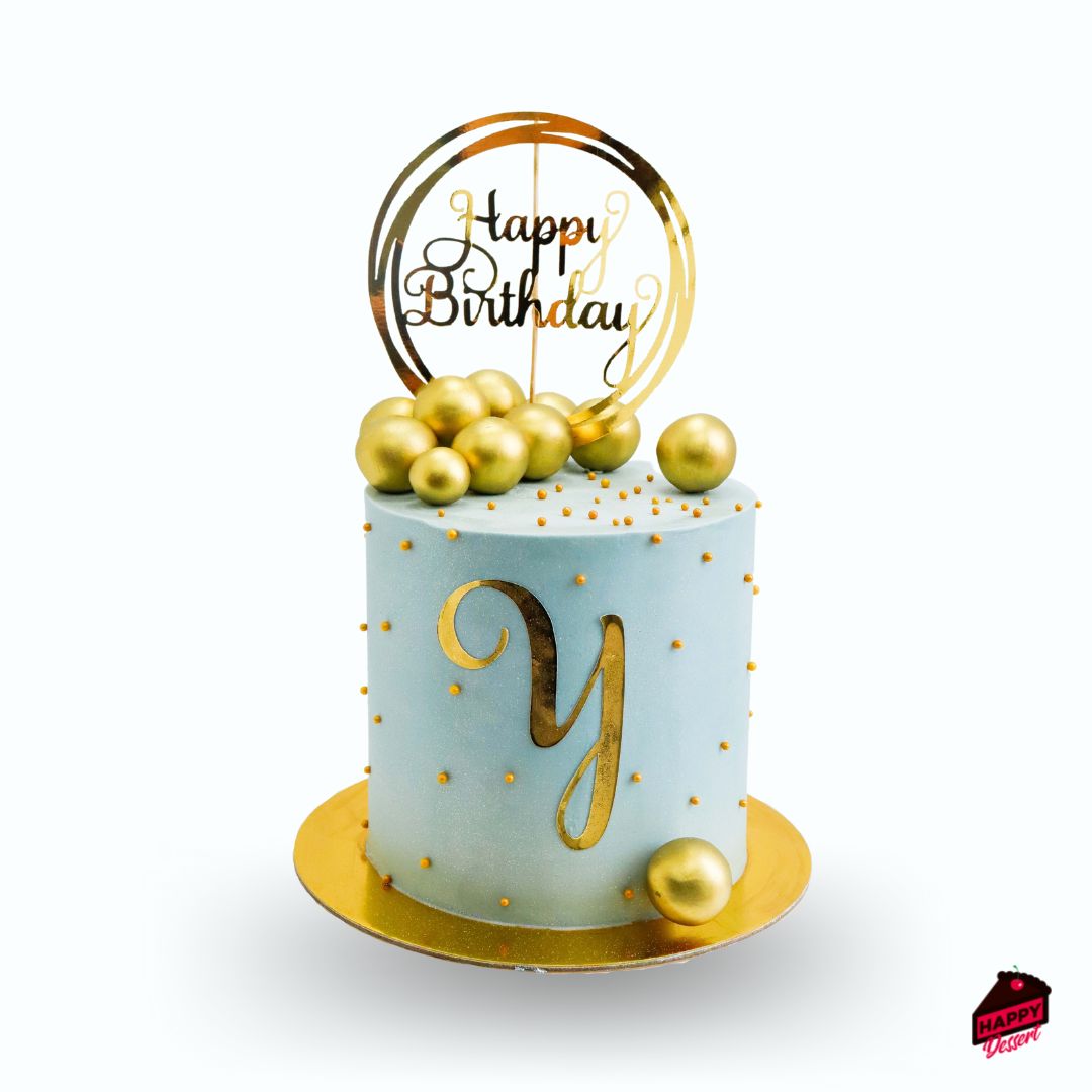 Pastel Happy Brithday - Y - HAPPY DESSERT Pastel Happy Brithday - Y