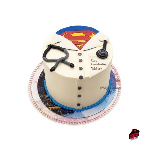 Pastel de Super Doctor - HAPPY DESSERT Pastel de Super Doctor