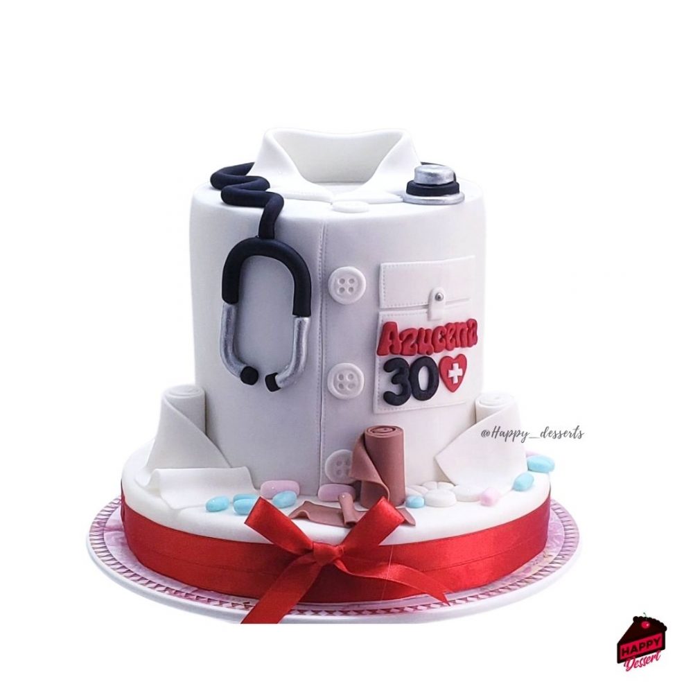Pastel Doctora - HAPPY DESSERT