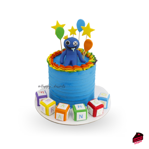 Pastel Blue - Rainbow Friend - HAPPY DESSERT Pastel Blue - Rainbow Friend